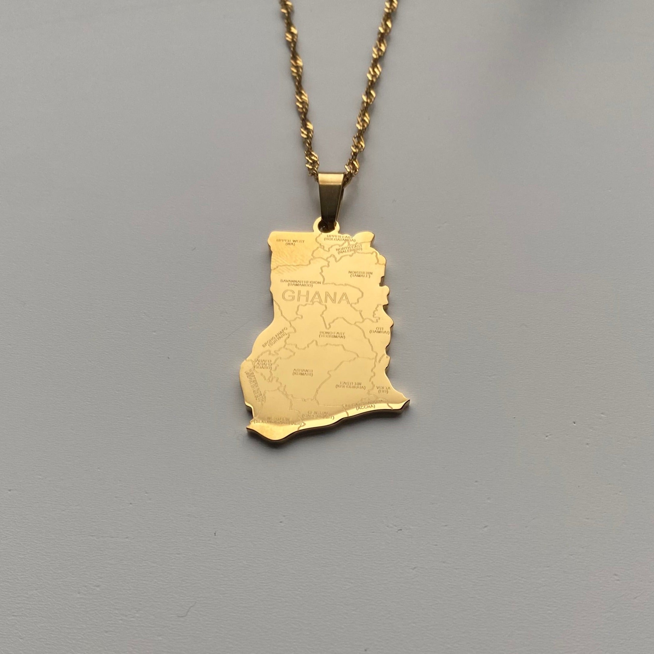 Ghana Necklace - Cities – Loussra Jewels