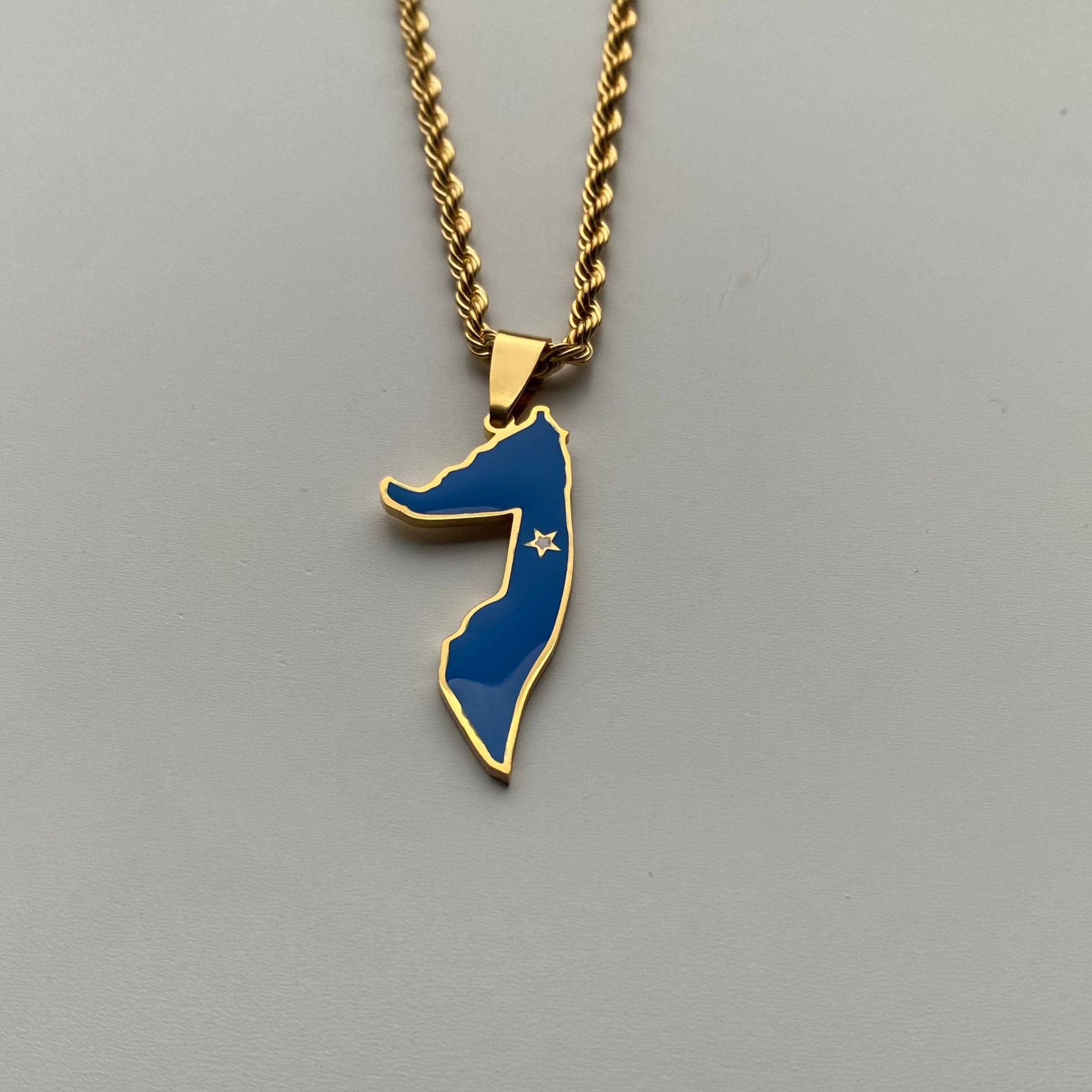 Somalia Necklace - Flag – Loussra Jewels